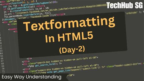 Formatting Text In Html5 Made Easy Day 2 Guide For Web Dev Youtube