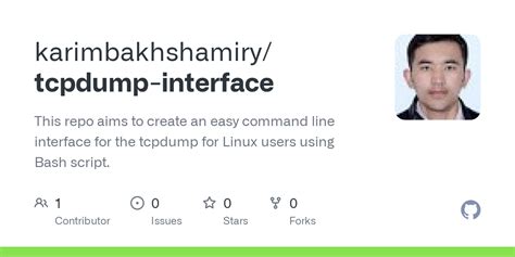 Github Karimbakhshamirytcpdump Interface This Repo Aims To Create