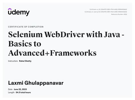 Laxmi Ghulappanavar On Linkedin Thankyou Selenium Seleniumautomation Seleniumwebdriver