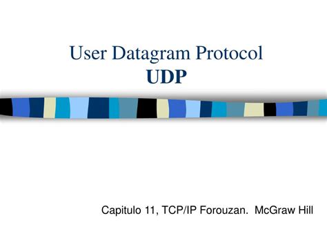 PPT User Datagram Protocol UDP PowerPoint Presentation Free Download ID