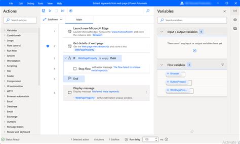 obter detalhes a partir de uma página web power automate microsoft