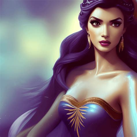 Beautiful Actress Maite Peroni As Disney Princess Jasmine Creative Fabrica