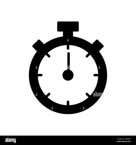Stopwatch Icon Vector Timer Sign And Symbol Countdown Icon Period Of Time Stock Vector Image
