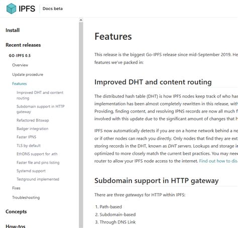 Go IPFS 0 5 Release Issue 470 Ipfs Inactive Docs GitHub
