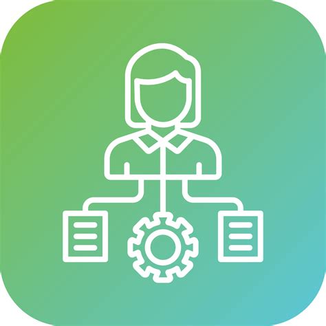 Project Manager Vector Icon Style Vector Art At Vecteezy