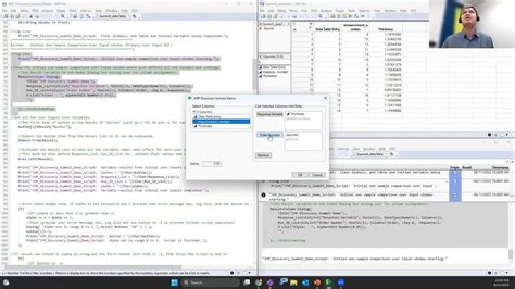 Streamlining Statistical Analysis With Custom Jsl Scripts 2023 Us
