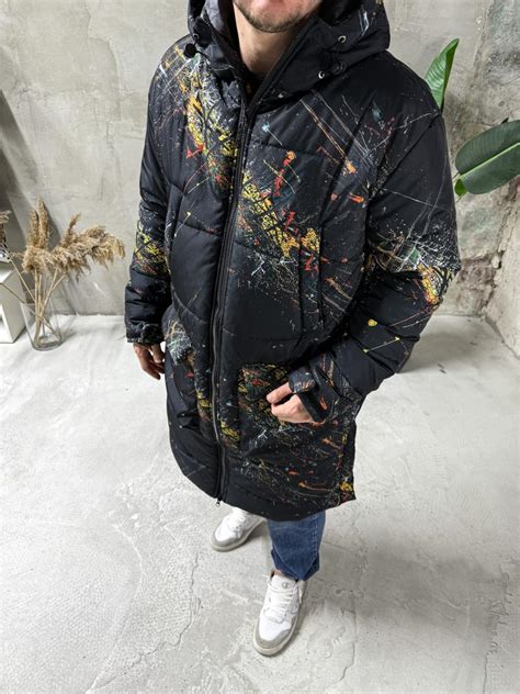 Купить Куртка Зимова З Капюшоном Чоловіча Зима Унісекс Ukrainian Store 2490588153 в Украине