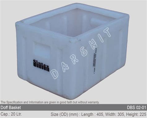 Sintex Stackable Doff Baskets Crates Supplier Exporter Distributor