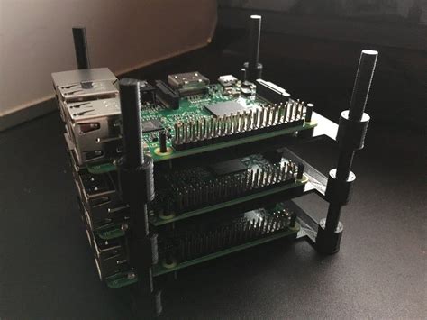 Raspberry Pi Stackable Tray By Mechjack Raspberry Pi Raspberry Stackable