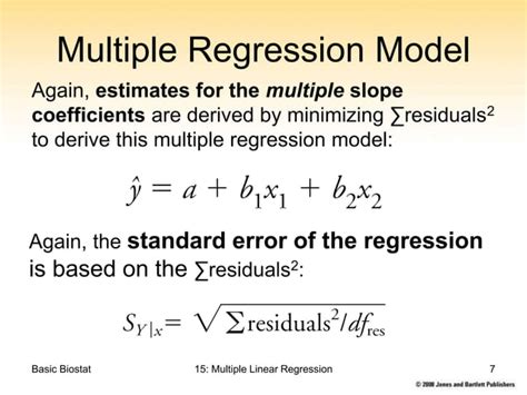 Basic Biostatisticschapter 15multiple Linear Regressonppt