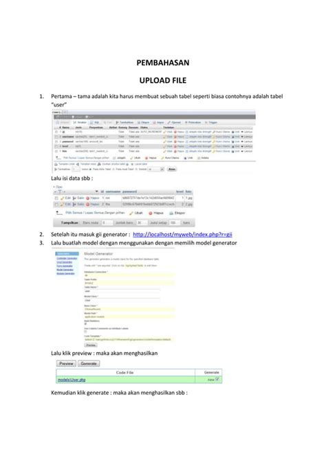 Upload File Dengan Yii Frame Work PDF