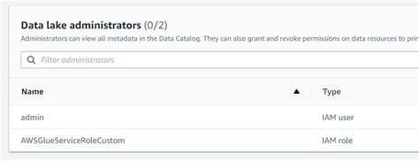 Amazon Web Services Aws Glue Cannot Create Database From Crawler Permission Denied Stack