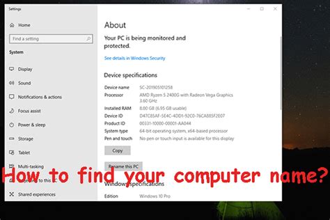 how to find your computer name on windows 11 youtube