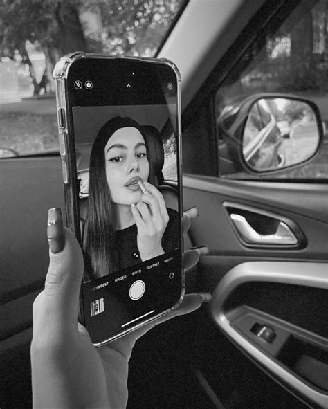 Идея для селфи в машине Фотосъемка Селфи Фотосессия