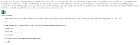 Solved Online File Below Open The Spreadsheet And Perform