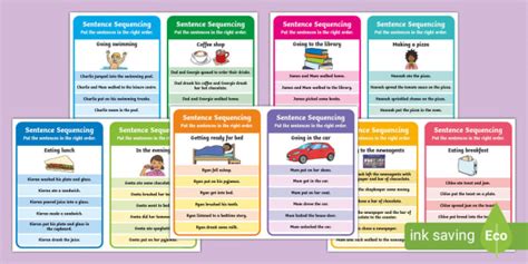 NEW Step Sequencing Cards Teacher Made