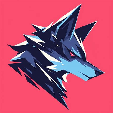 Premium Vector A Brisk Wolf Delivery Cartoon Style
