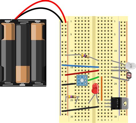 Detect Ripe Fruit With A Visible Light Circuit Science Project Science Projects Circuits