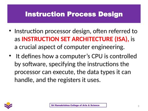 Instruction Processor Design Computer System Architecture Pptx