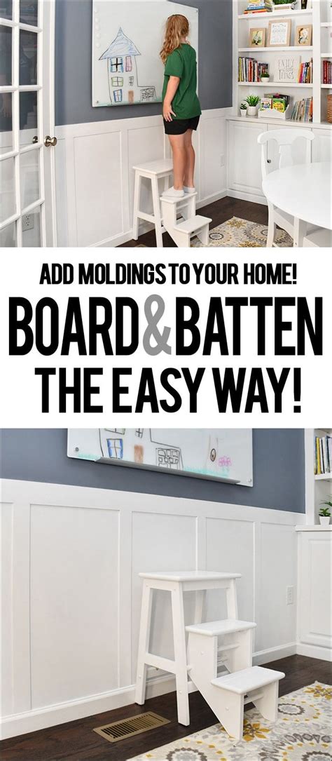 Easy Board And Batten Tutorial Install Board And Batten The Easy Way Board And Batten Home