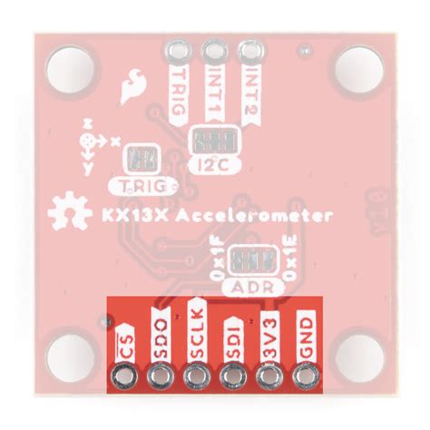 Triple Axis Accelerometer Breakout KX X Qwiic Hookup Guide SparkFun Learn