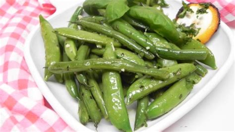 Sauteed Sugar Snap Peas And Green Beans