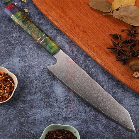 Chef Knife Japanese Kiritsuke Blade Shape Home Cooking Kitchen Slicing