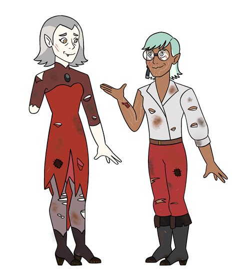 Post Collector Raine And Eda By Cosmiquelageek On Deviantart