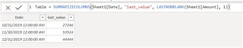 Excel Get The Last Value By Month In Dax Stack Overflow
