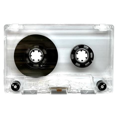 Clear Prison Blank Audio Cassette Tapes Retro Style Media