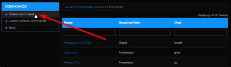 Creating Custom Commands With Multicraft Knowledgebase Shockbyte