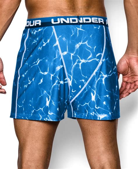 Mens Under Armour Original Series Printed Boxer Shorts Ebay