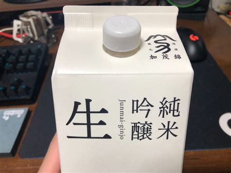 加茂錦 純米吟醸 本生酒 紙パック（新潟） 【日本酒ブログ】酔いくらし