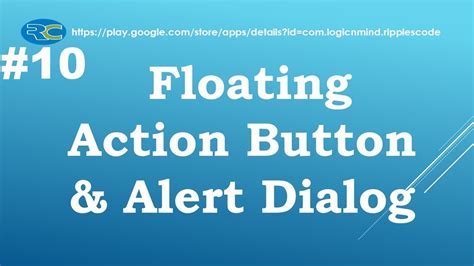Let Us Flutter Floating Action Button And Alert Dialog Part 10