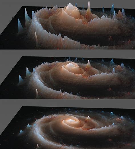 Arp 273 Deep Sky Object 3d Software Analysis 3d Model 3d Printable