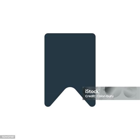 북마크 아이콘입니다 웹 사이트 디자인 및 모바일 앱 개발 인쇄를위한 글리프 북마크 아이콘 흰색 배경에 격리 된 채워진 인터페이스 컬렉션의 북마크 아이콘 0명에 대한 스톡