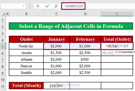 How To Select A Range Of Cells In Excel Formula 4 Methods Exceldemy