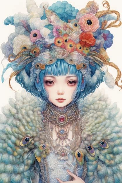 Premium Photo Chinese Girl Illustration
