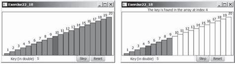 Binary Search Animation Write A Program That Animates The Binary