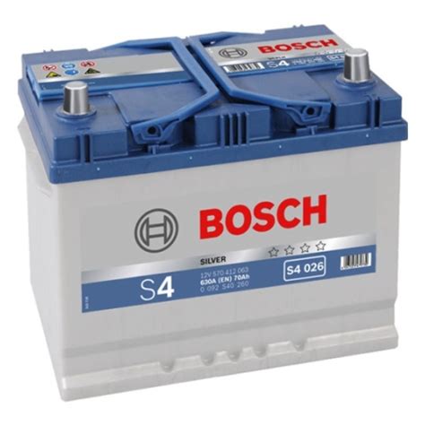 Аккумулятор Bosch S4 026 (570 412 063) ASIA (70Ач)