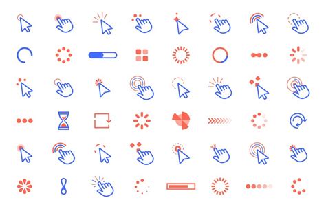 Premium Vector Pointer Click Icon Web Clicks Pointer Cursor