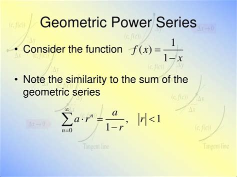Ppt Representation Of Functions By Power Series Powerpoint Presentation Id 1110864