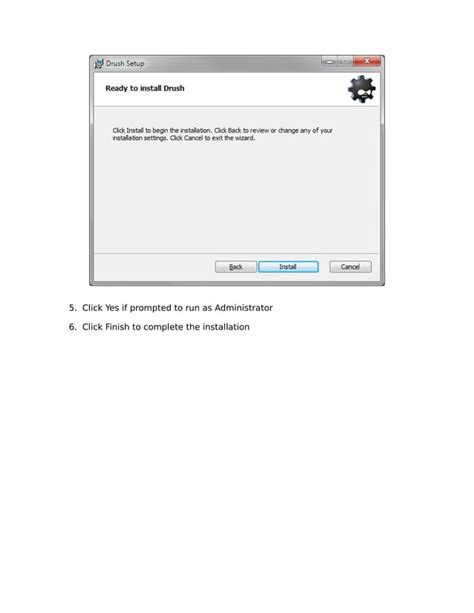 Drush Installation Guide PDF