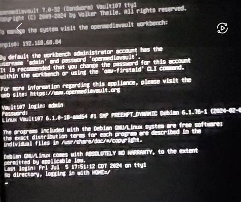 Log In Loop General Openmediavault