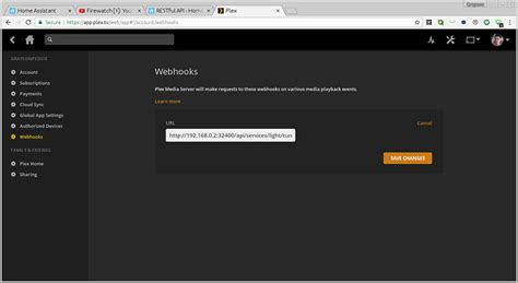 Plex Webhooks And Home Assistant Configuration Home Assistant Community