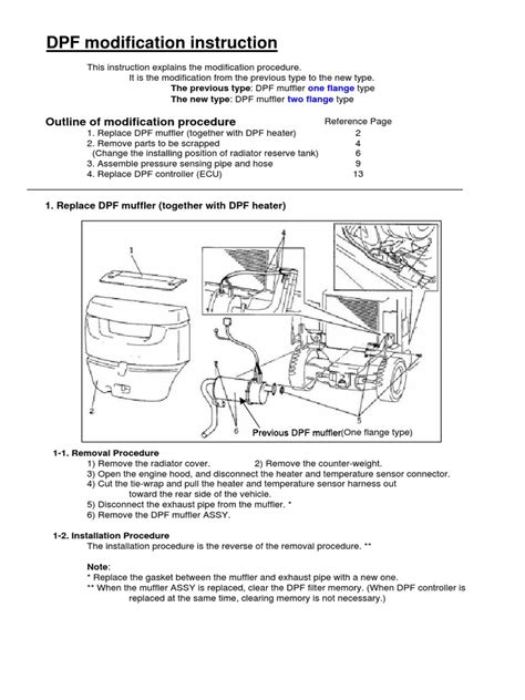dpf modification instructions pdf pipe fluid conveyance valve