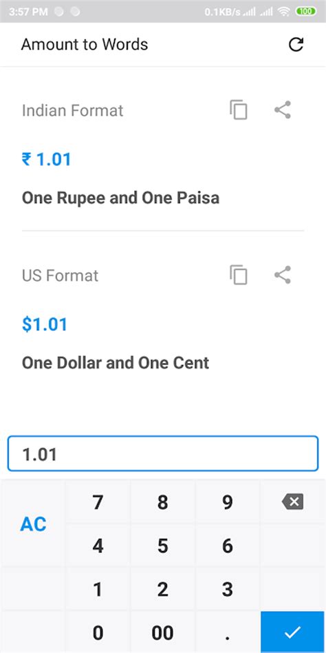 Number To Words Amount To Words Converter Apk Para Android Download