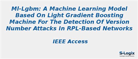 Machine Learning Model Based On Light Gradient Boosting Machine