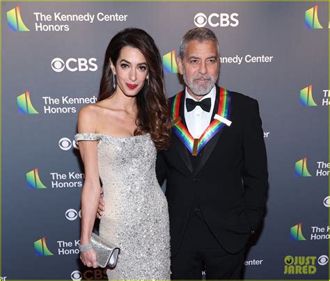 George Clooney Gladys Knight Amy Grant And More Step Out For Kennedy