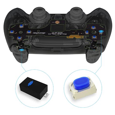 Ps5 Dualsense Button Mod Tactile Clicky Full Set Strong Click For Bdm 030